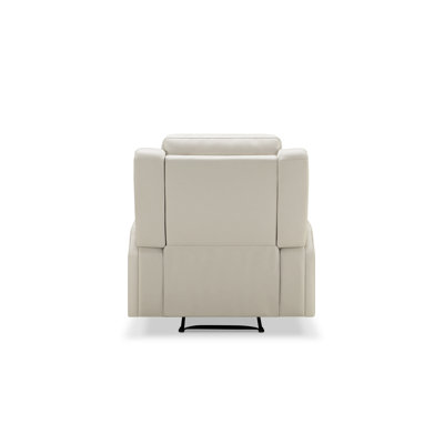 Hokku Designs Ashlinn Leather Recliner | Wayfair