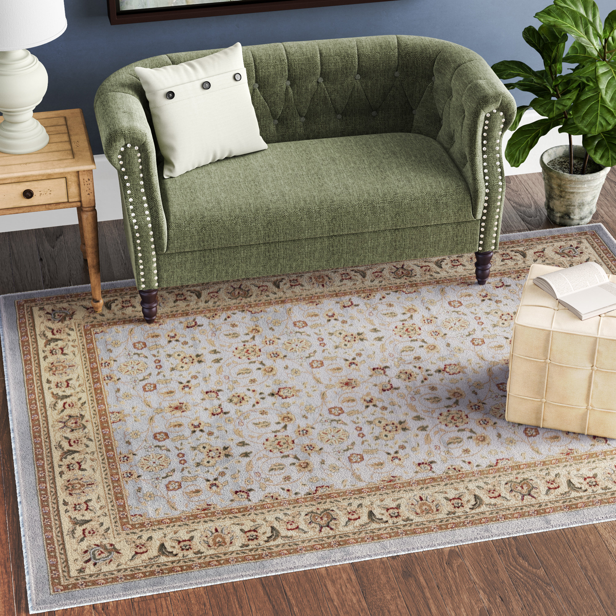 Charlton Home® Klose Performance Oriental Rug & Reviews | Wayfair