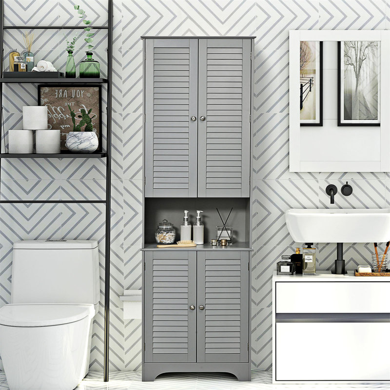 Lark Manor™ Freestanding Tall Narrow Storage Cabinet | Wayfair