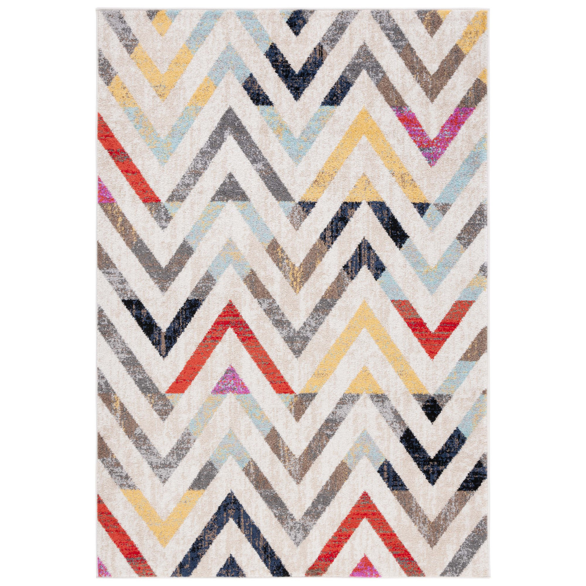 Ebern Designs Adirondack Performance Chevron Rug | Wayfair
