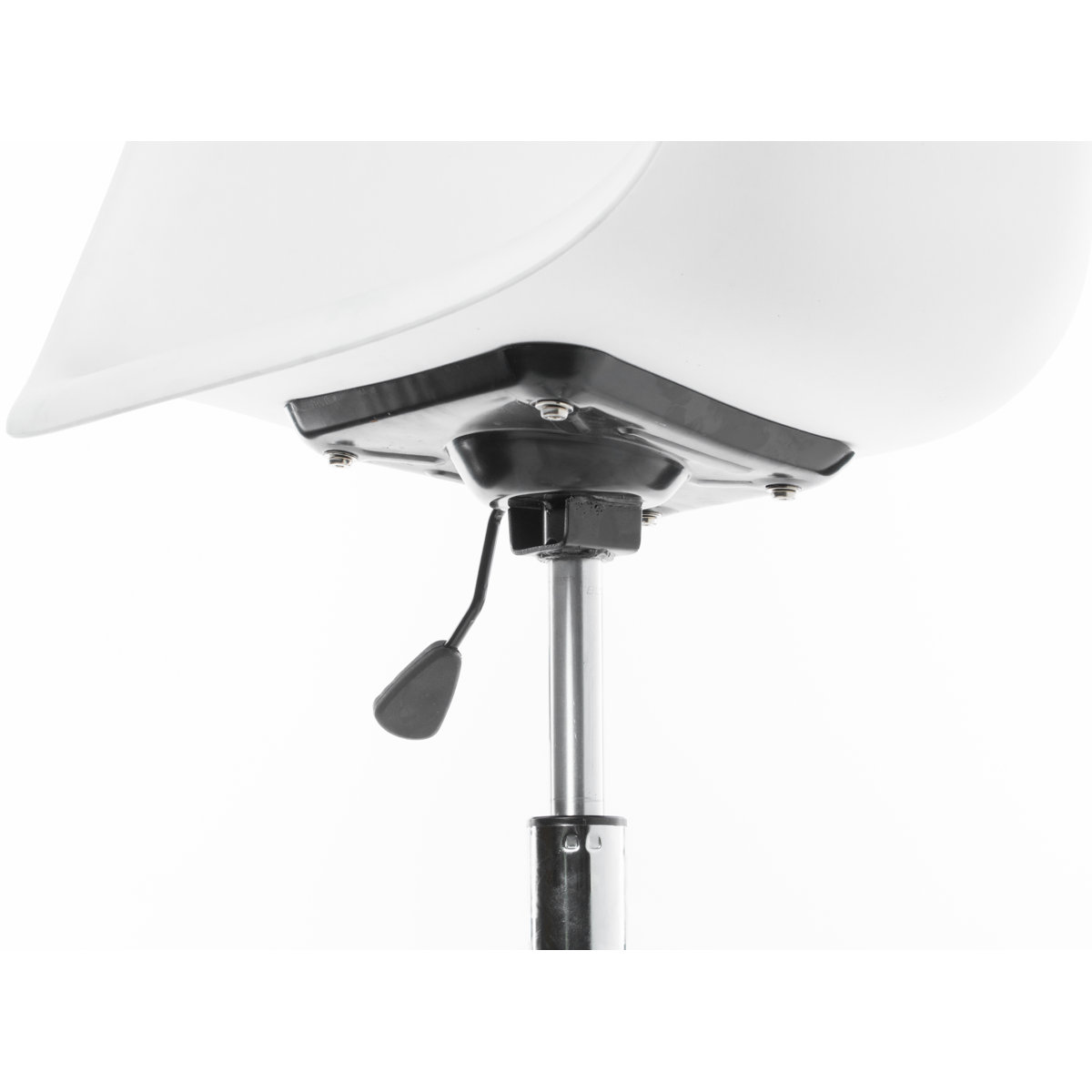 George Oliver Dede Mid-Century Modern Style Adjustable Swivel Plastic ...