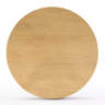 Ophelia & Co. Hikeem 52" Solid Oak Round Pedestal Dining Table ...