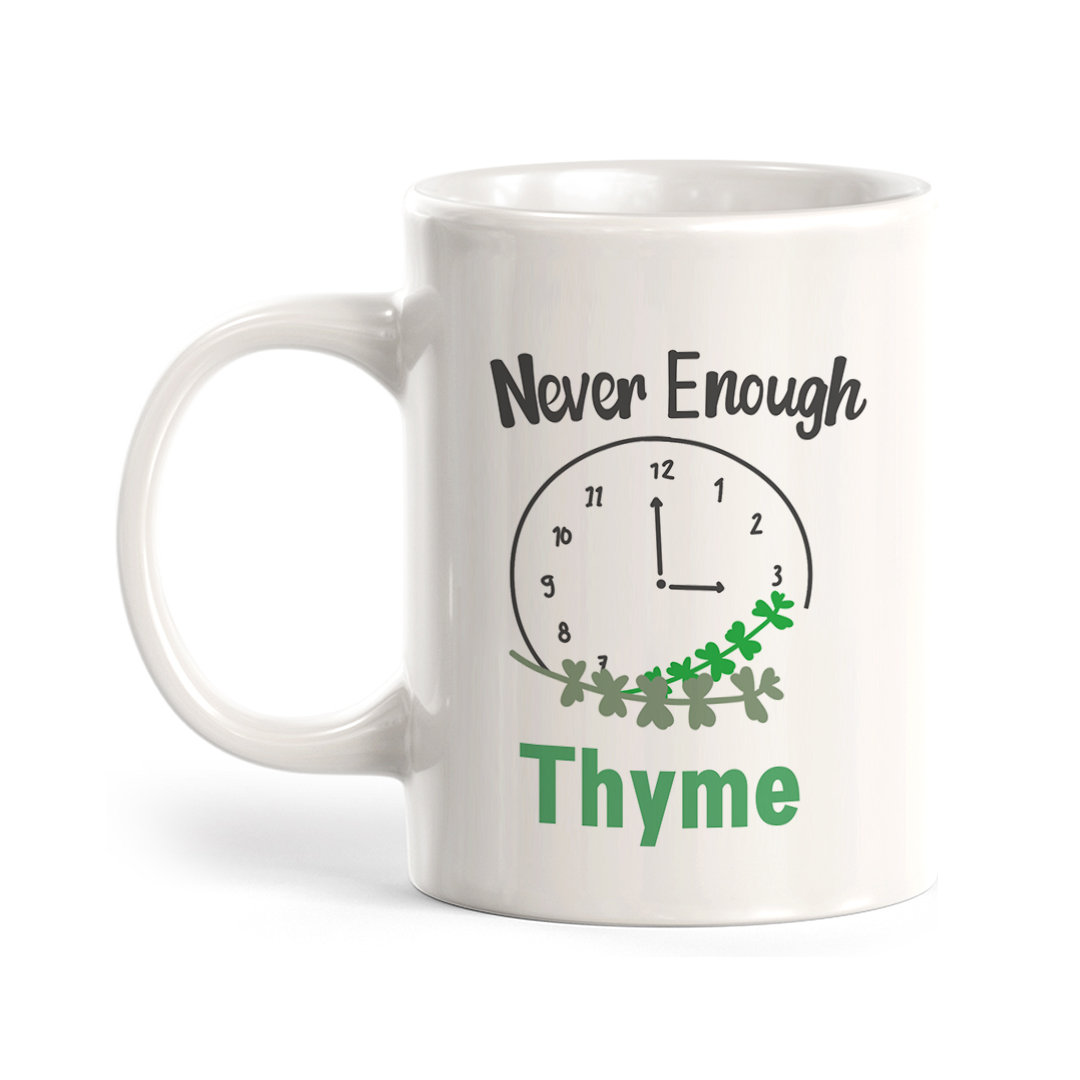 Trinx Never Enough Thyme 11Oz Plastic Coffee Mug - Wayfair Canada