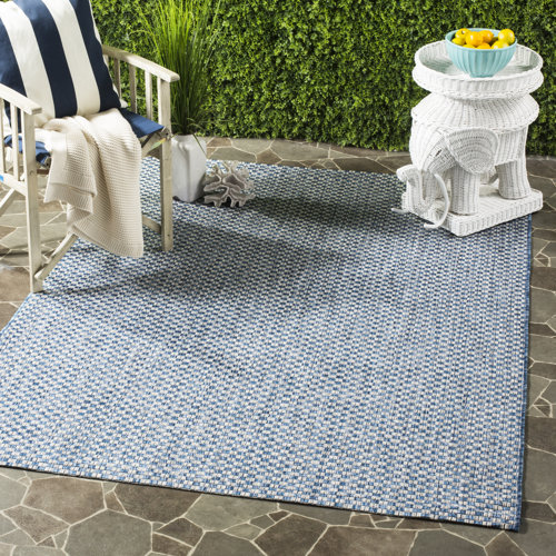Wayfair | Blue Outdoor Rugs You'll Love in 2023