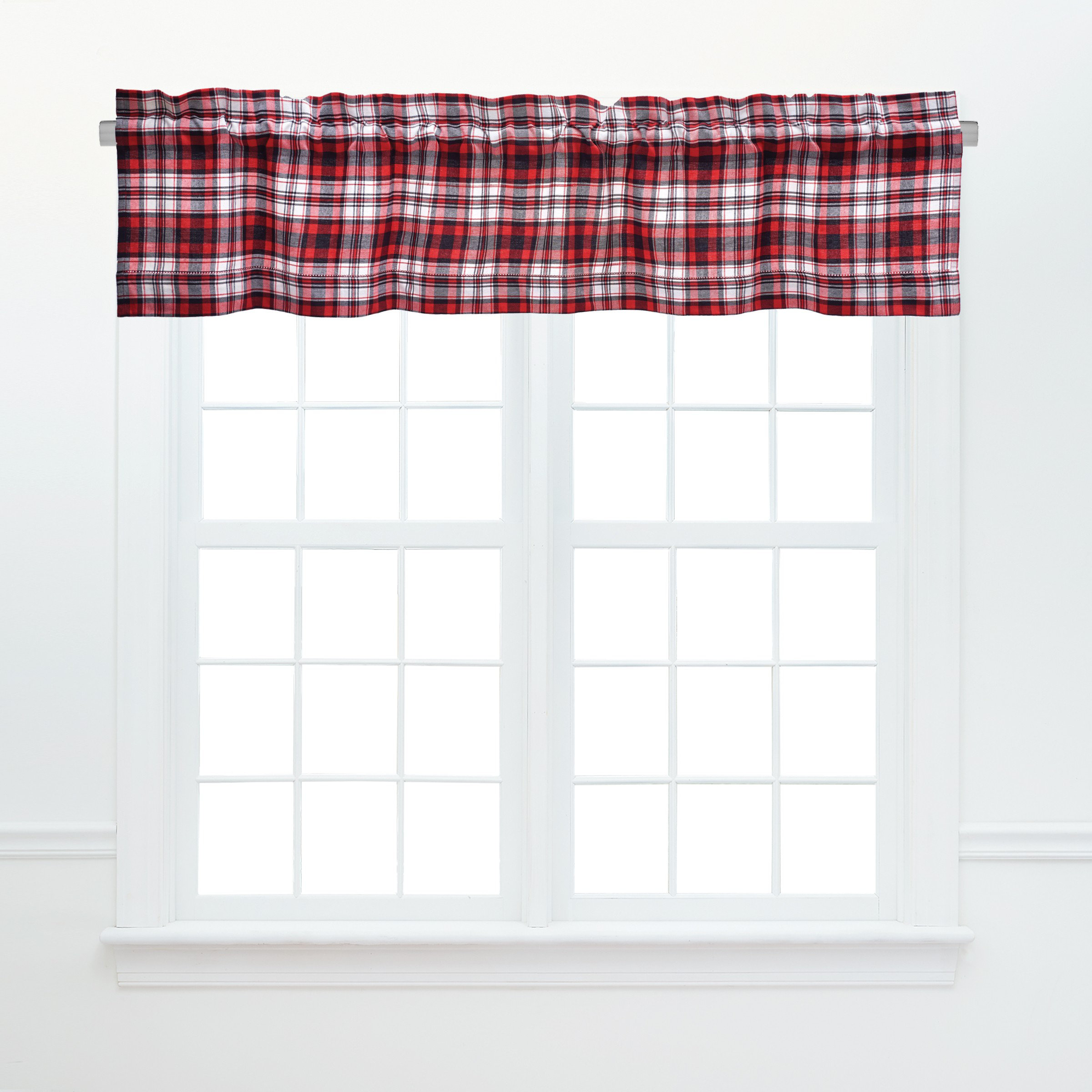 C&F Home Fireside Plaid Cotton Valance Window Treatment | Wayfair