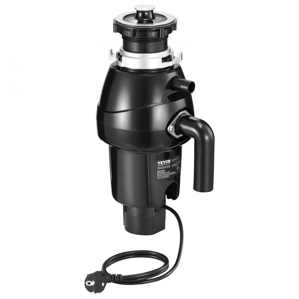 VEVOR Garbage Disposal 3/4 HP Continuous Food Waste Disposer 3250RPM EZ ...
