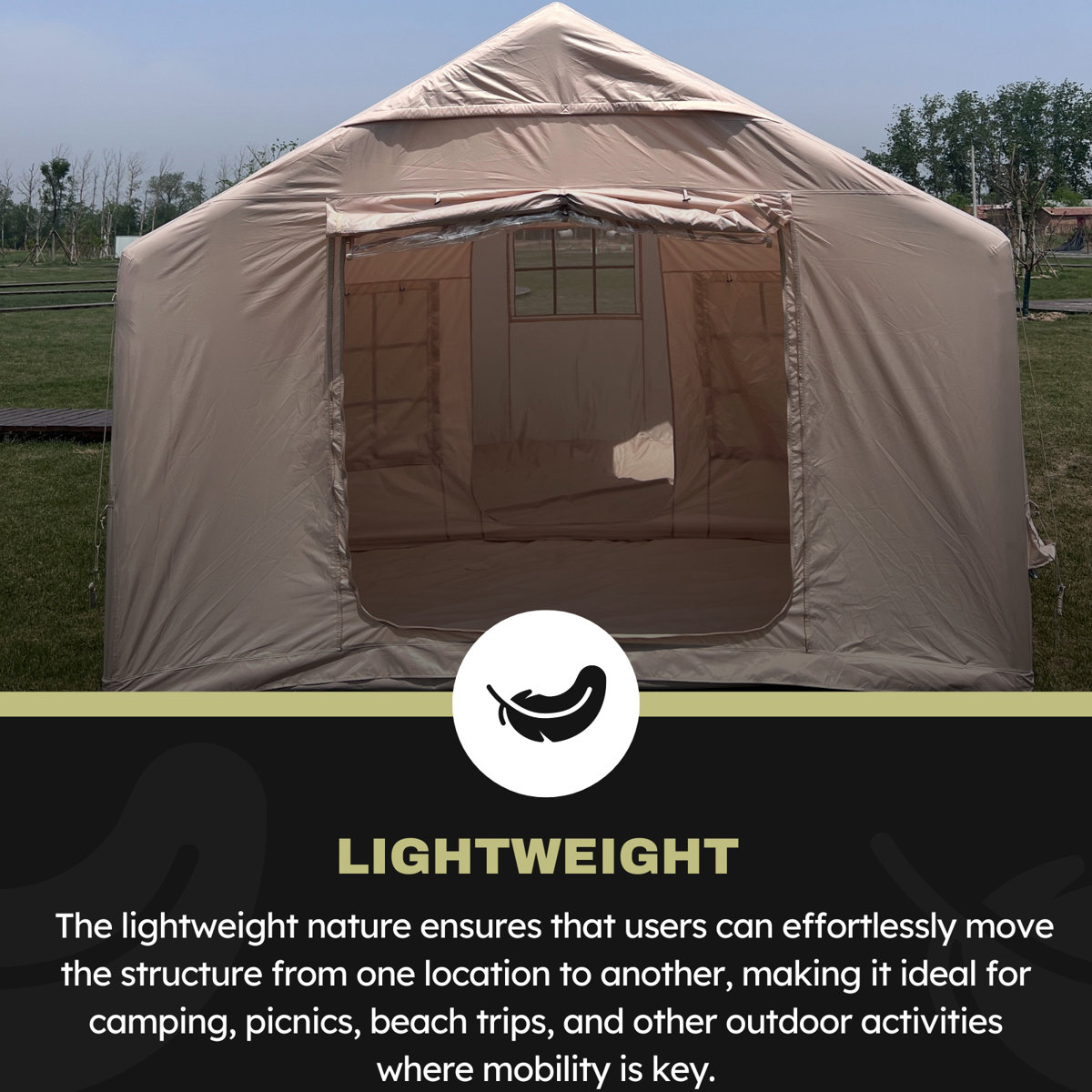 Tentspaces - Inflatable Tents for Camping | Glamping Tent | Blow Up ...