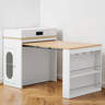 Wrought Studio™ Extendable Dining Table, Space-Saving Storage, Folding ...