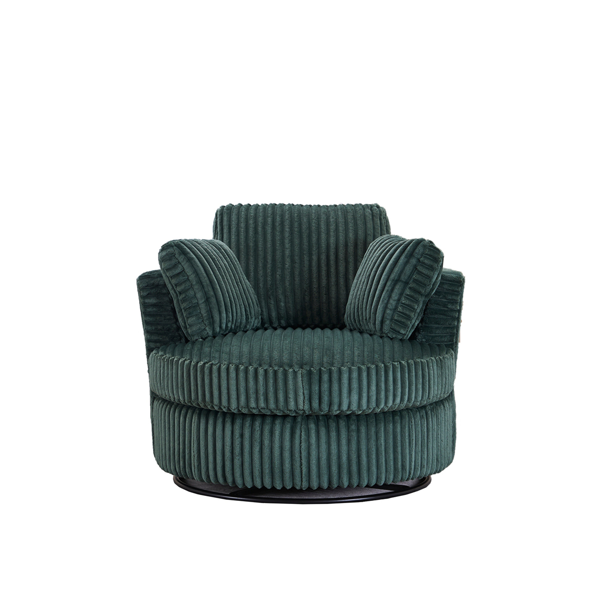 Everly Quinn Oversized 360 Degreed Swivel Accent chair | Wayfair
