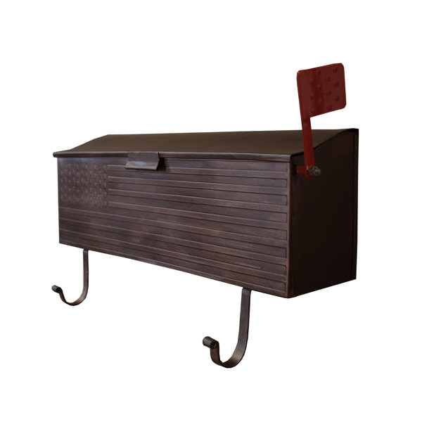 Oakland Living Newspaper Hangers Wall Mounted Mailbox & Reviews | Wayfair