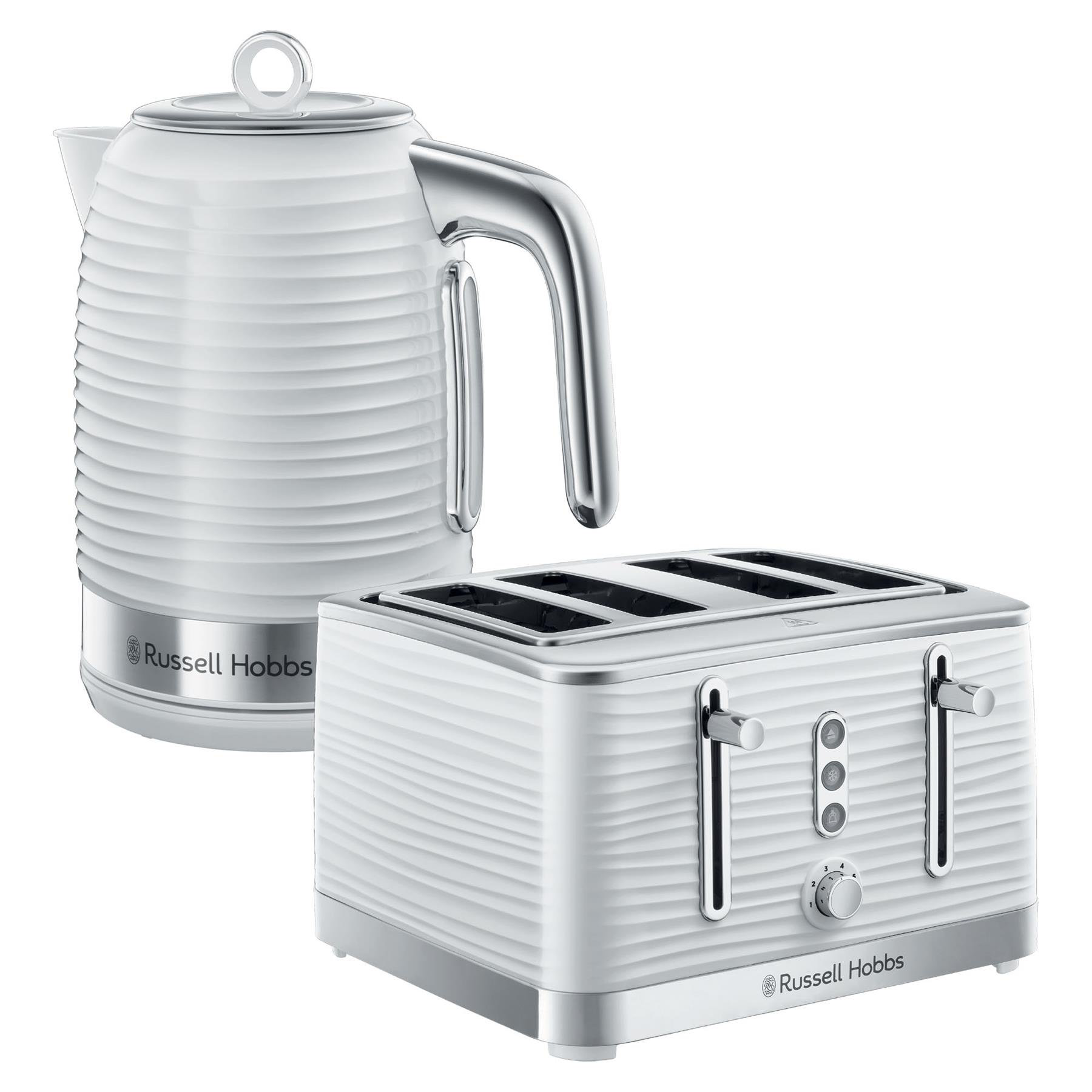 Russell Hobbs Inspire 1.7L Kettle & 4 Slice Toaster & Reviews | Wayfair ...