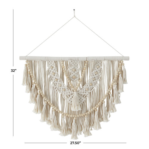 Langley Street Hand Woven Blended Fabric Wall Hanging & Reviews | Wayfair