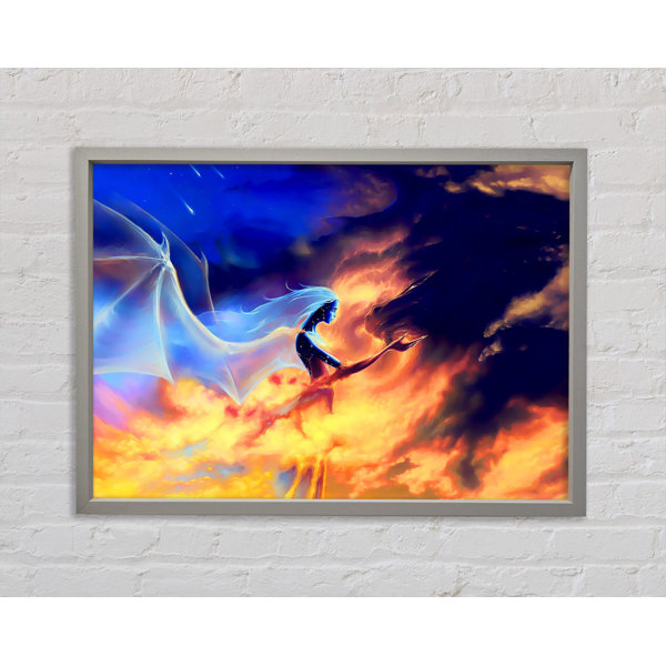 Rosalind Wheeler Drache Fee Liebe - Einzelner Bilderrahmen Kunstdrucke ...