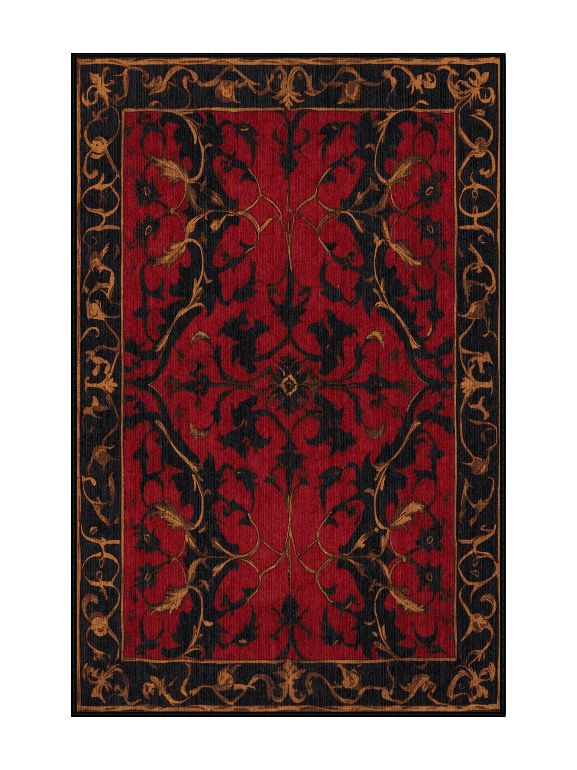 Charlton Home® Seraphic Bloom Rug | Wayfair