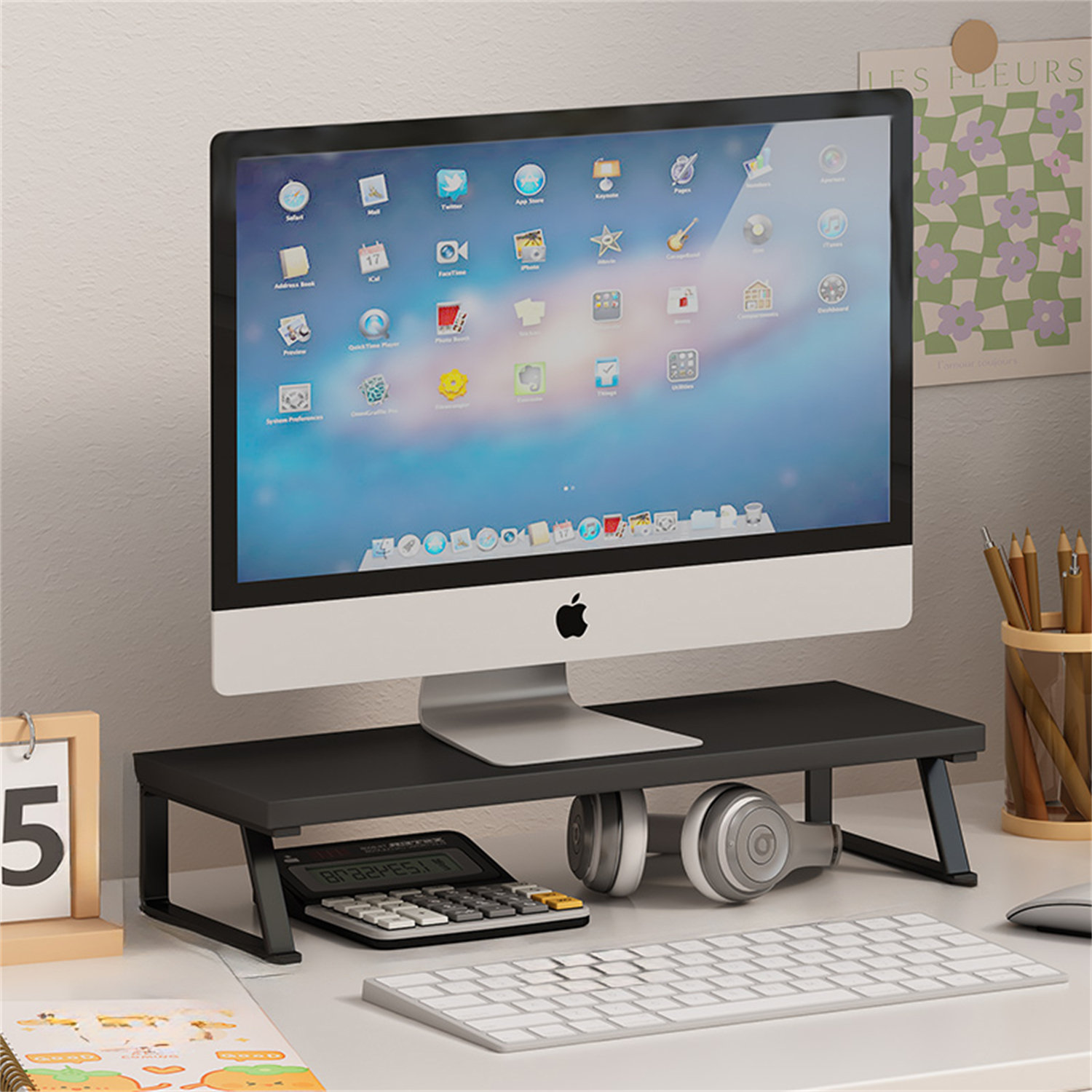 Latitude Run® Deskmate Desktop Computer Monitor Riser - Wayfair Canada