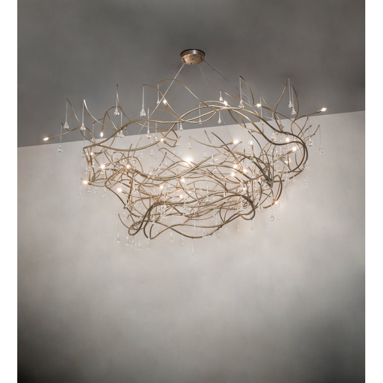 2nd Ave Lighting 32 - Light Dimmable Geometric Chandelier | Wayfair