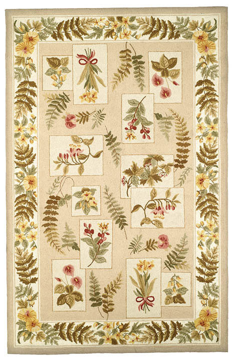 Safavieh Chelsea Hand Hooked Wool Pile Floral Rug | Wayfair