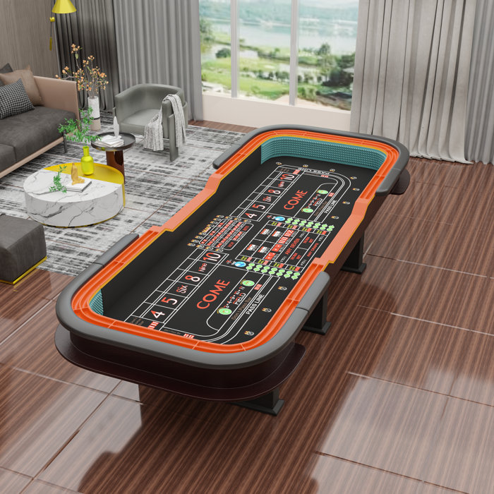 INO Design Color INO Design Foldable Craps Table | Wayfair