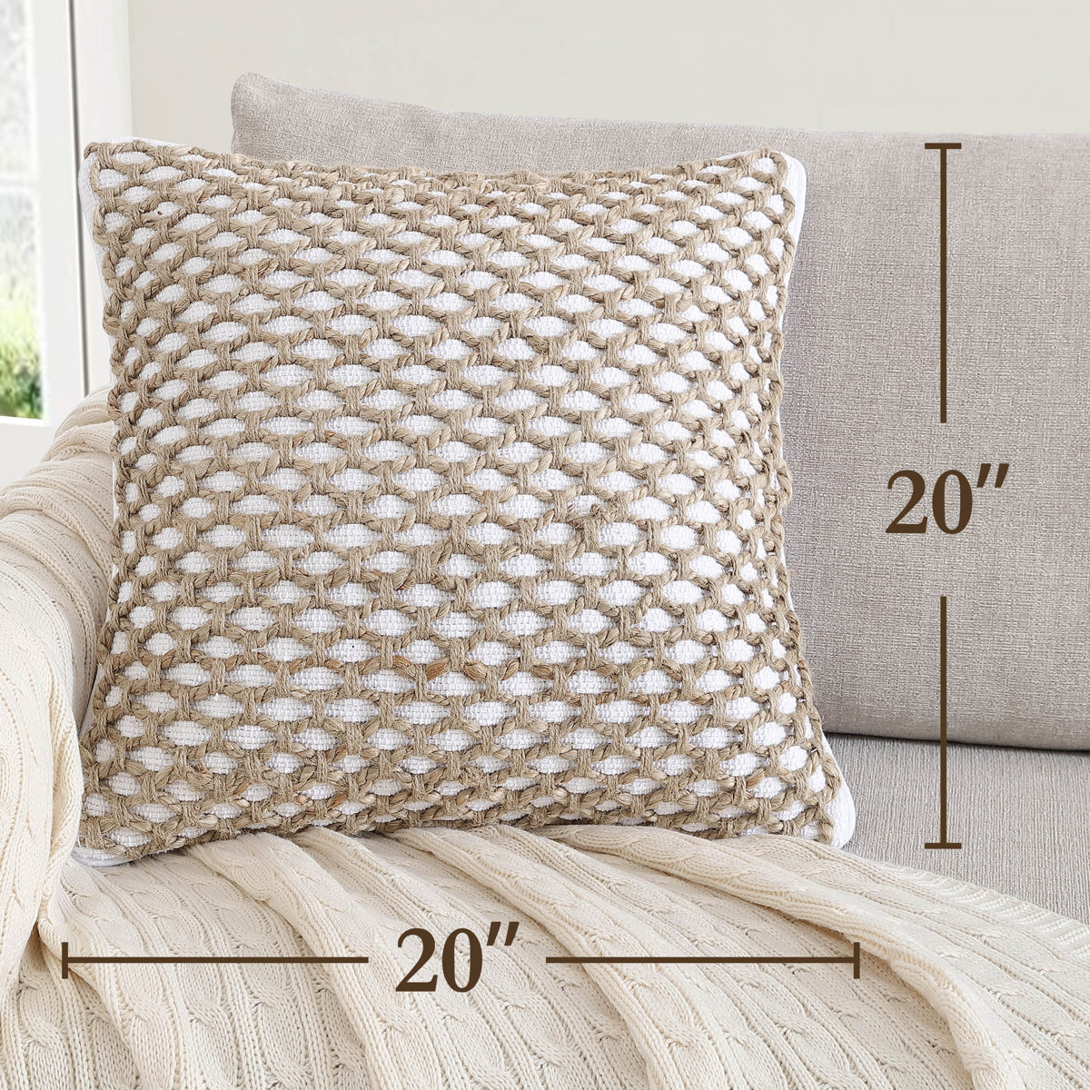 Boho Living Jada Decorative Pillow Collection Living Cotton Blend ...