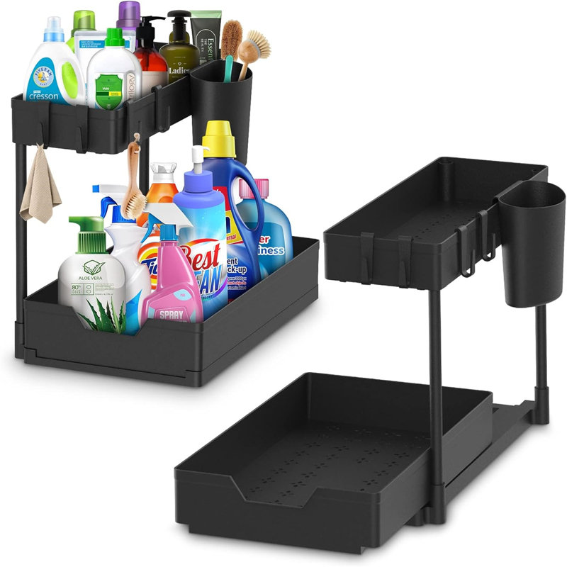 sawpy Plastic Under Sink Organizer | Wayfair