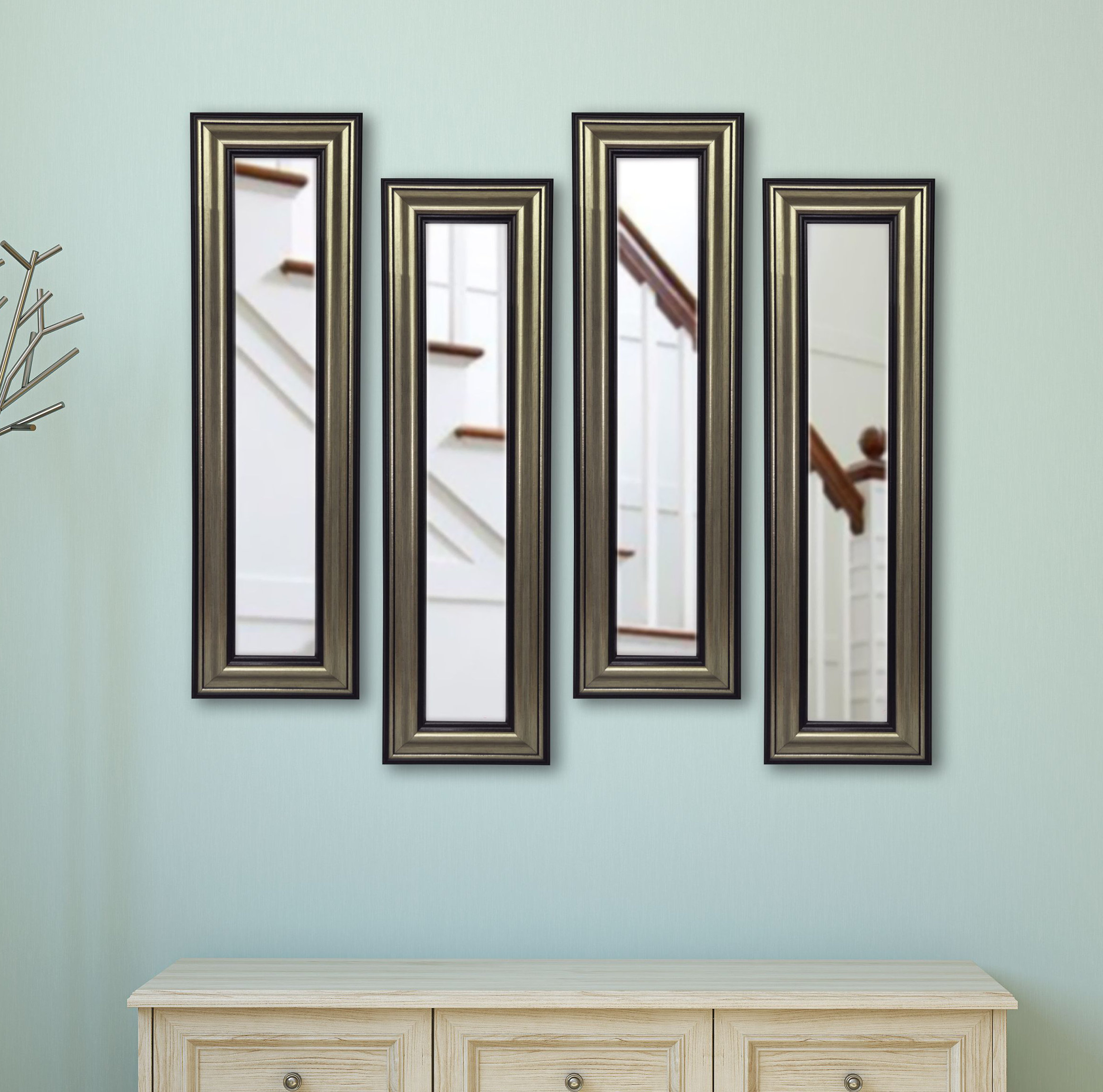 Charlton Home® 4 Piece Kincannon Antique Panels Modern & Contemporary ...
