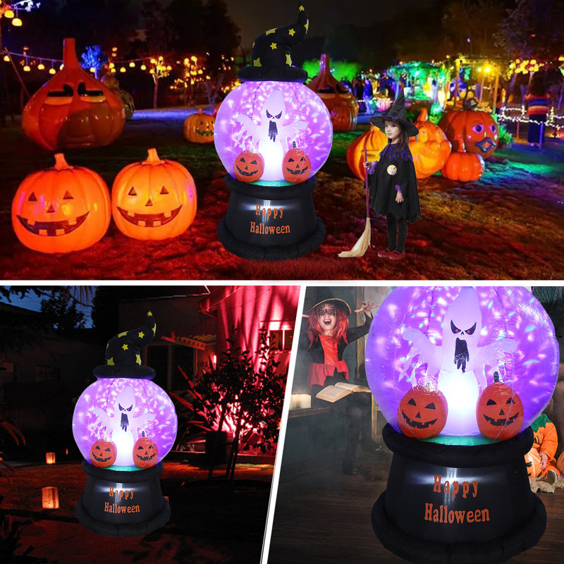 The Holiday Aisle® Halloween Inflatable & Reviews | Wayfair