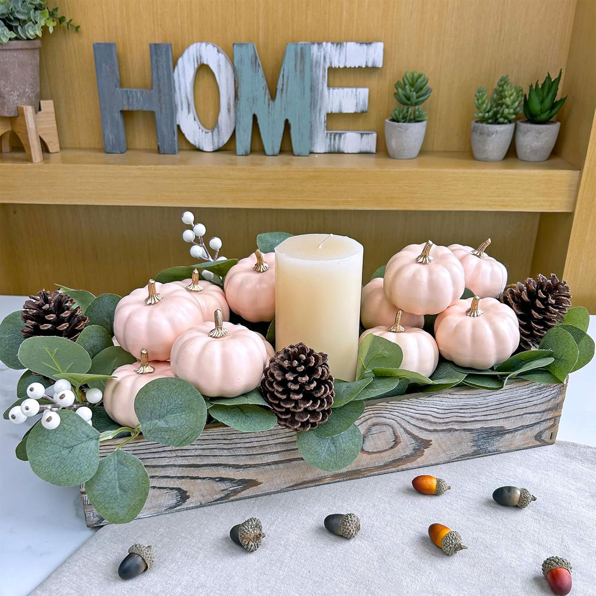 The Holiday Aisle® 12 Pcs Small Artificial Pumpkins Faux Pumpkins ...