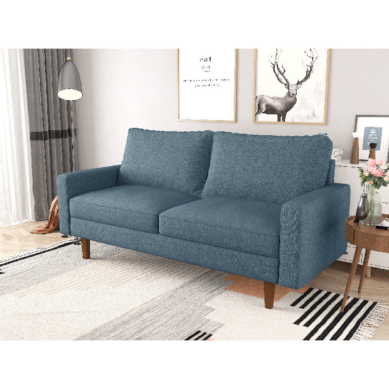 Wade Logan® Loganne 70'' Upholstered Sofa & Reviews | Wayfair