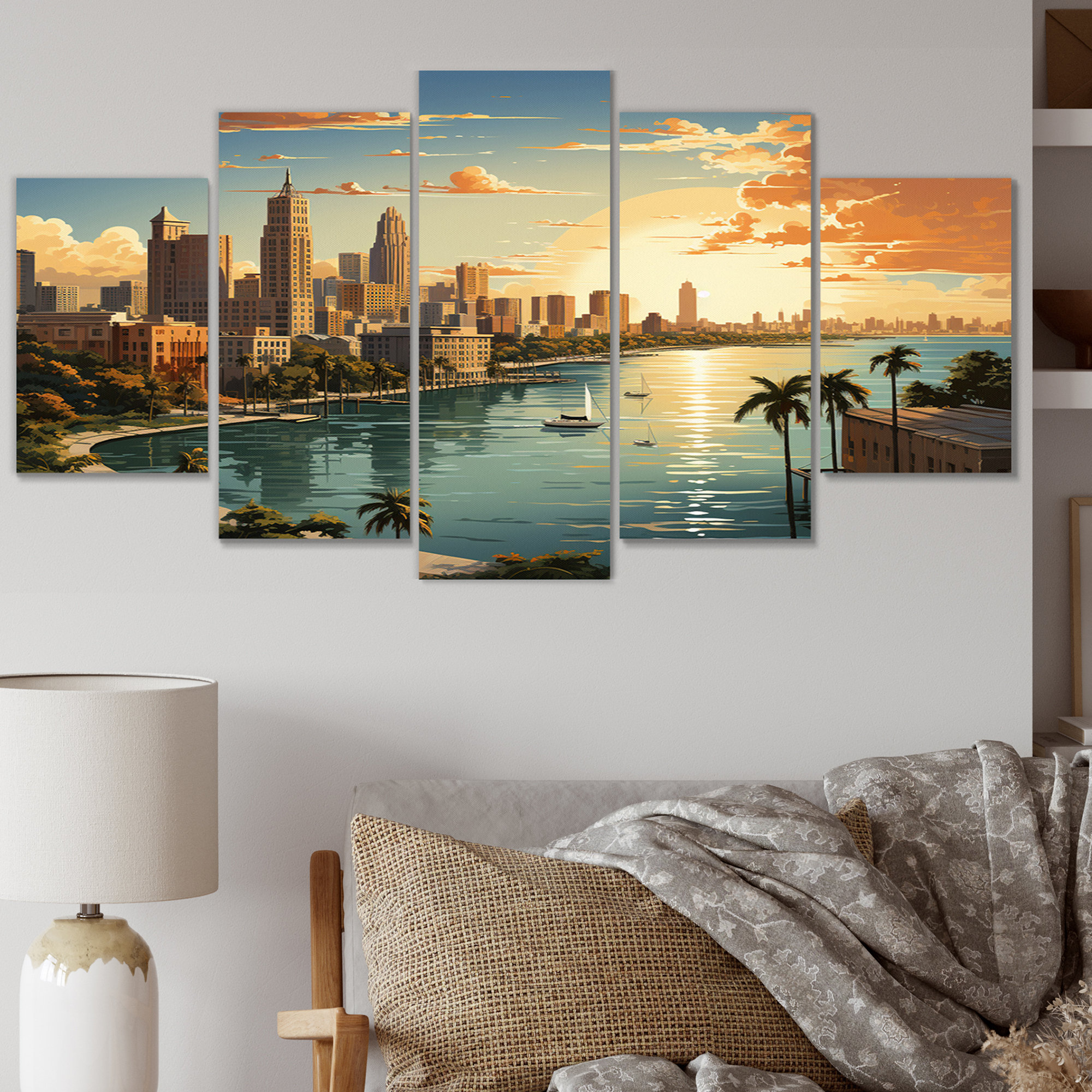 Red Barrel Studio® Traditional Landscape & Nature Wall Decor on Metal ...