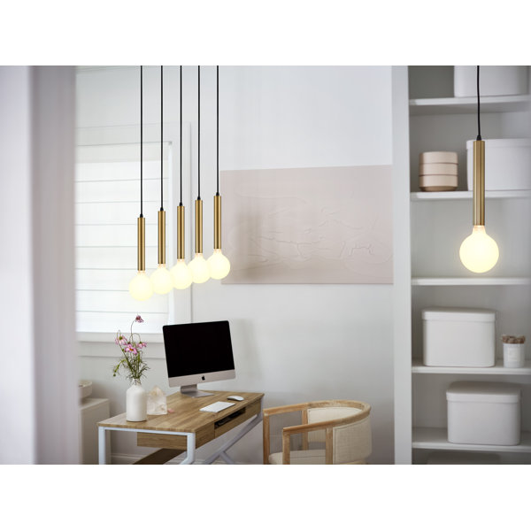 Joss & Main Kenia 1 - Light Single Bulb Pendant & Reviews | Joss & Main