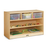 Jonti-Craft® 2 Compartment Manufactured Wood Shelving Unit | Wayfair