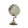 Breakwater Bay Mango Wood Educational/Geographic Earth Cream Globe ...