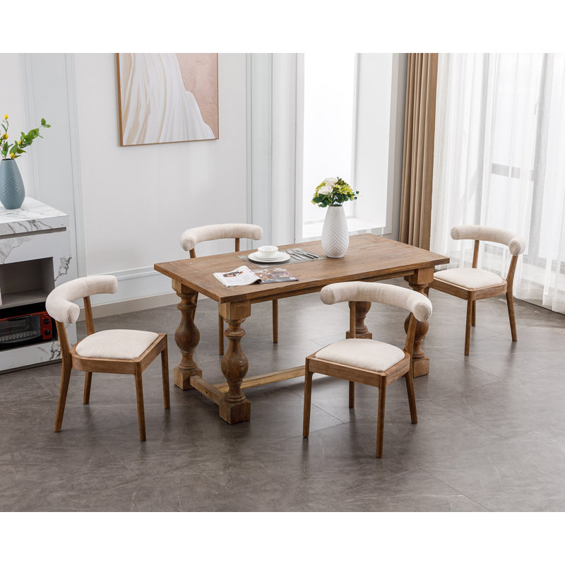 Ophelia & Co. Ayman Solid Back Side Chair | Wayfair