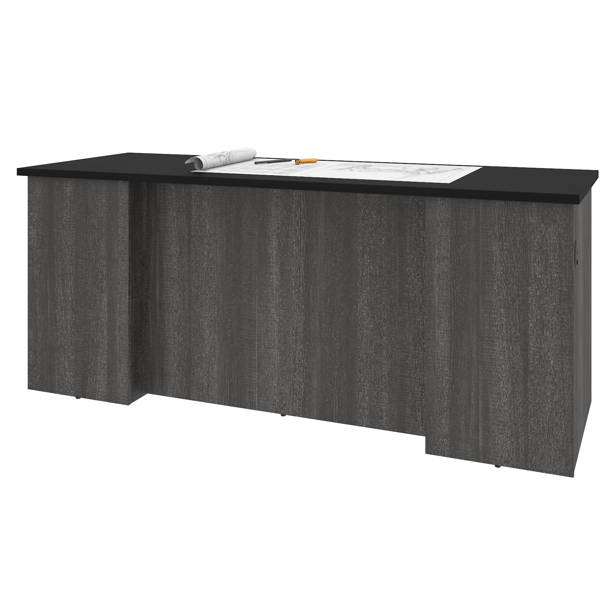 Latitude Run® 3 Person L-Shape Wood Reception Desk & Reviews | Wayfair