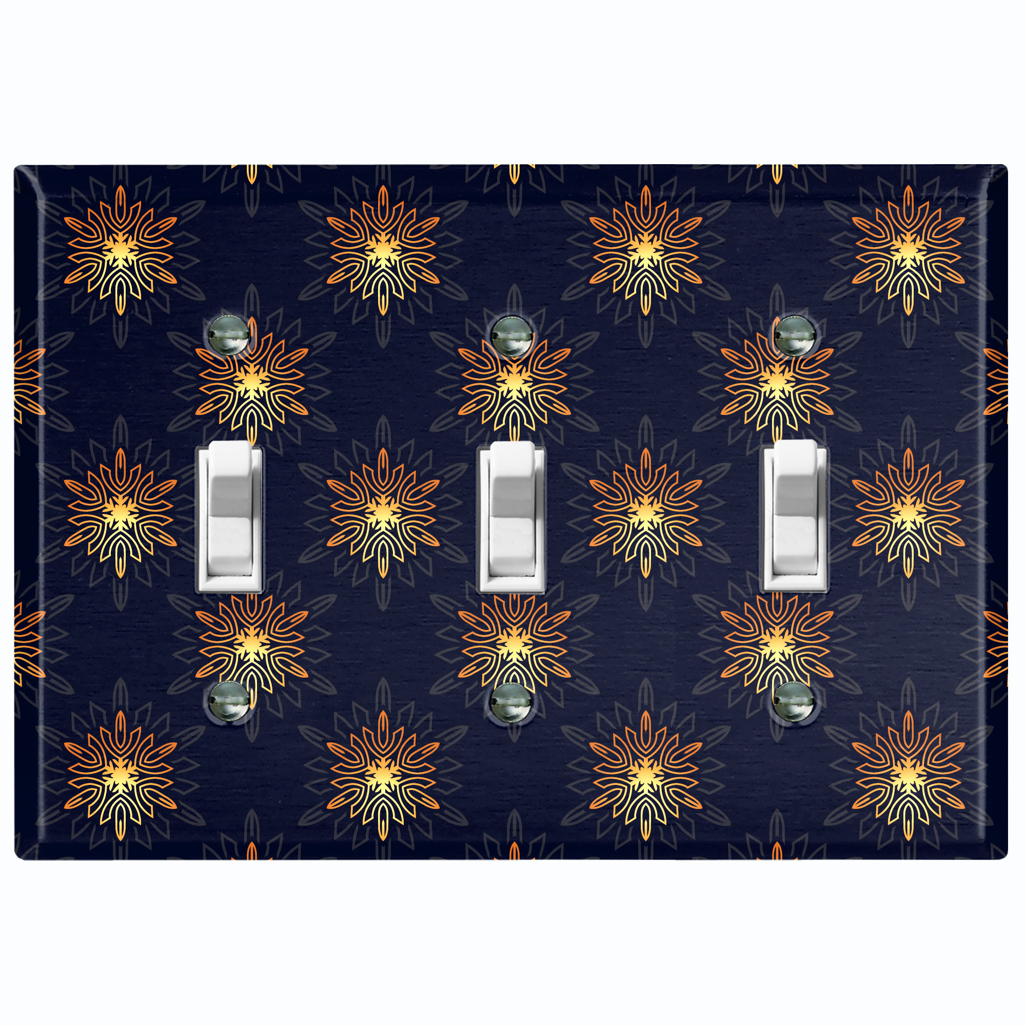 WorldAcc Metal Light Switch Plate Outlet Cover (Christmas Bright Star ...