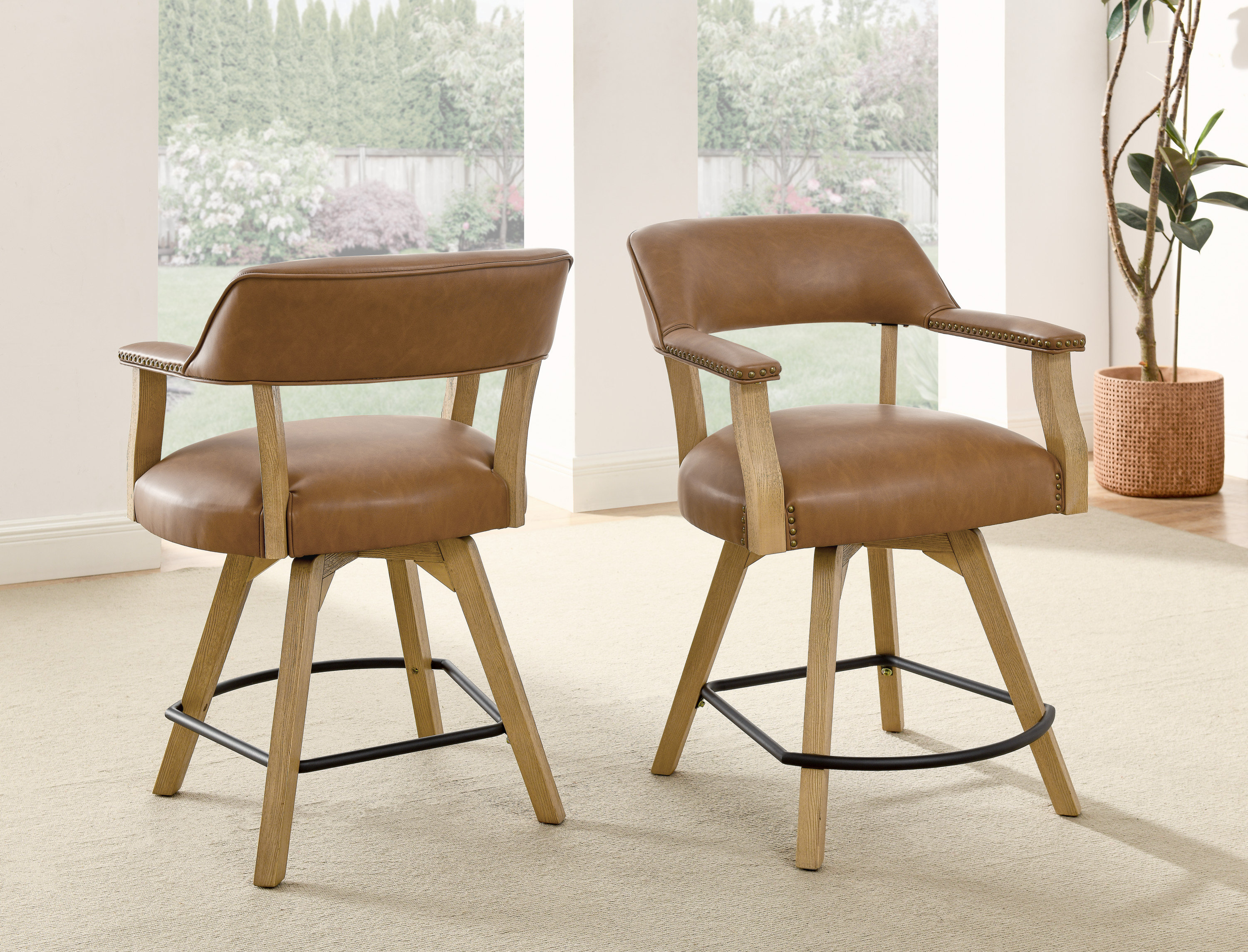 Trent Austin Design® Resendez Crissman Polyurethane Upholstered Back ...