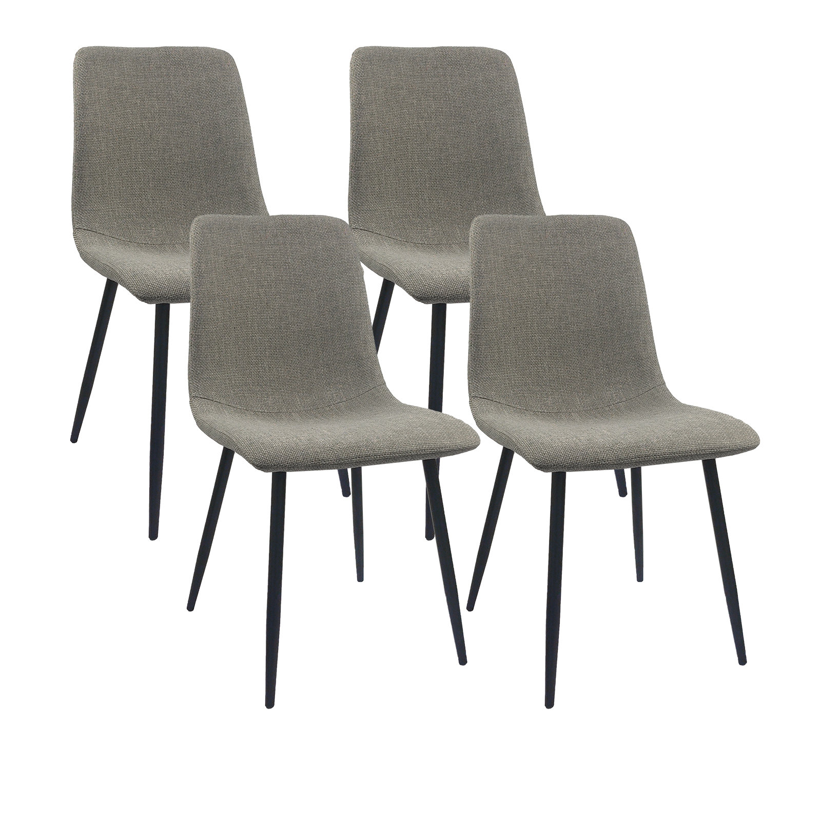 George Oliver Keimora Linen Side Chair Dining Chair | Wayfair