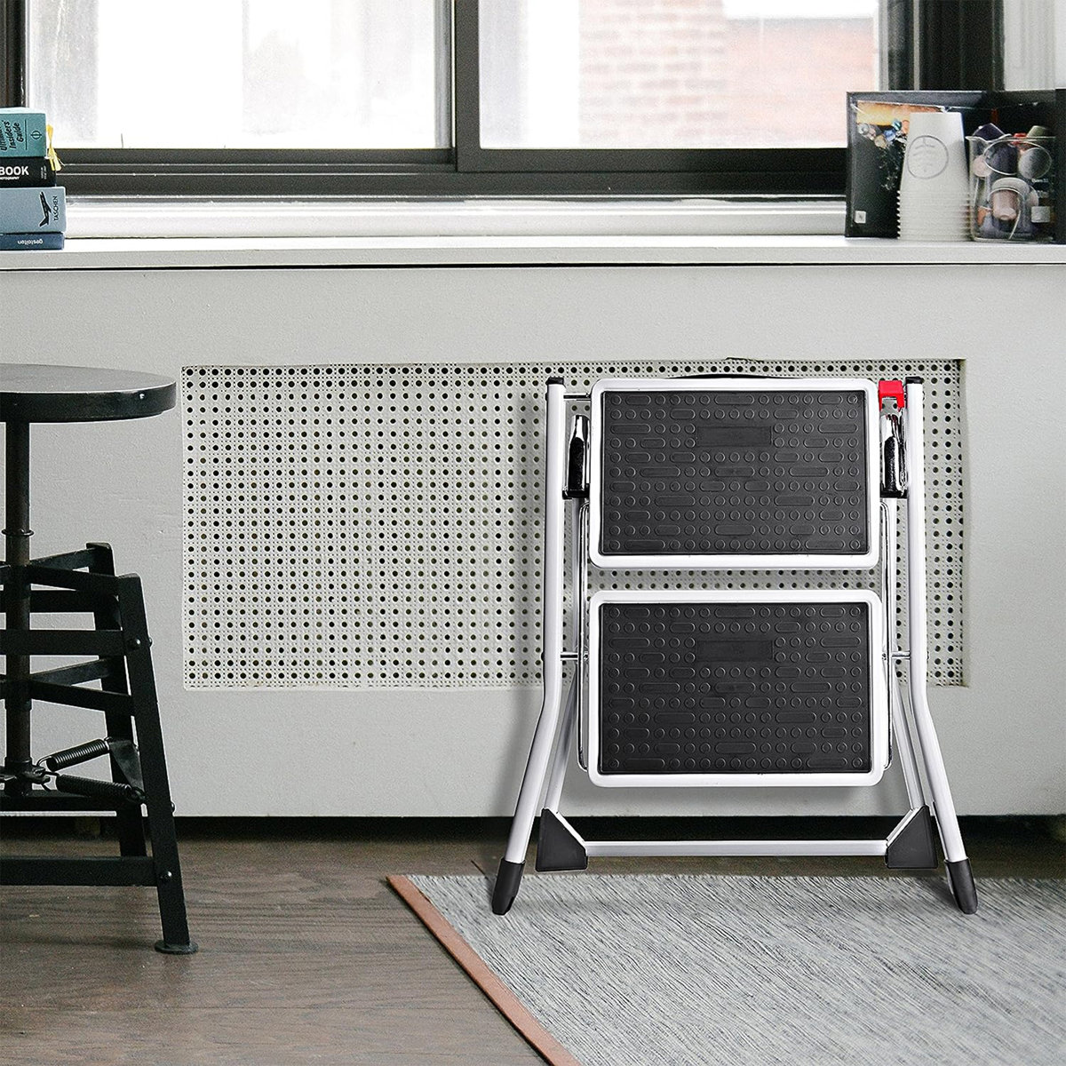 Delxo 2 - Step Steel Lightweight Folding Small Step Ladder & Reviews ...