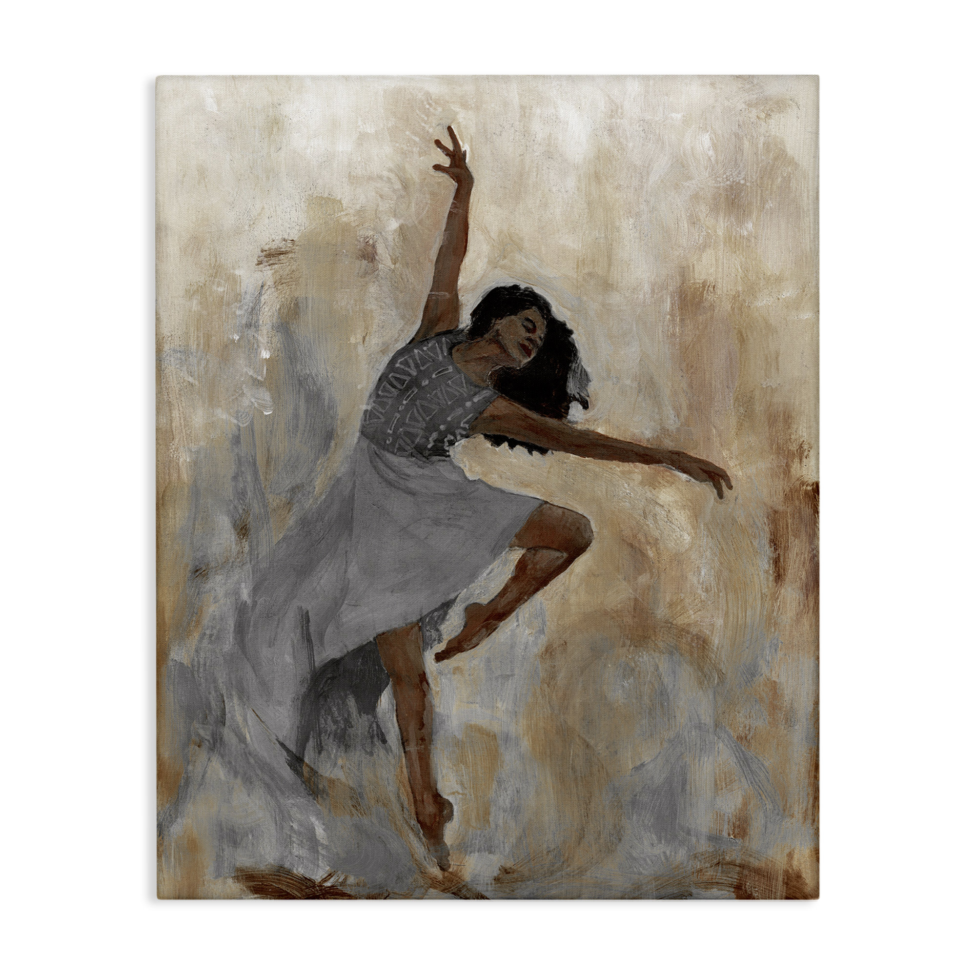 Winston Porter Flowing Dancer Woman Canvas Wall Art by Charity ...