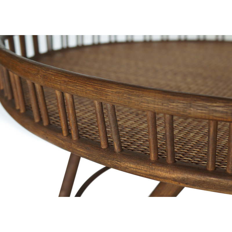 Bay Isle Home™ Manningtree Rattan/Wicker 3 Legs Coffee Table & Reviews ...