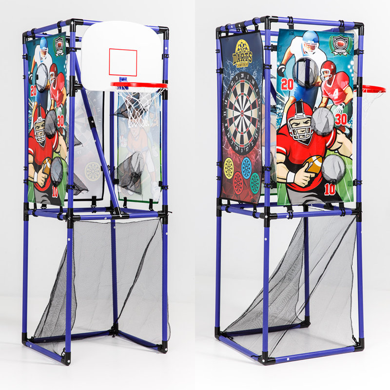 Sport Squad 5-in-1 Multi-Sport Toss Game Set - Football, Basketball ...