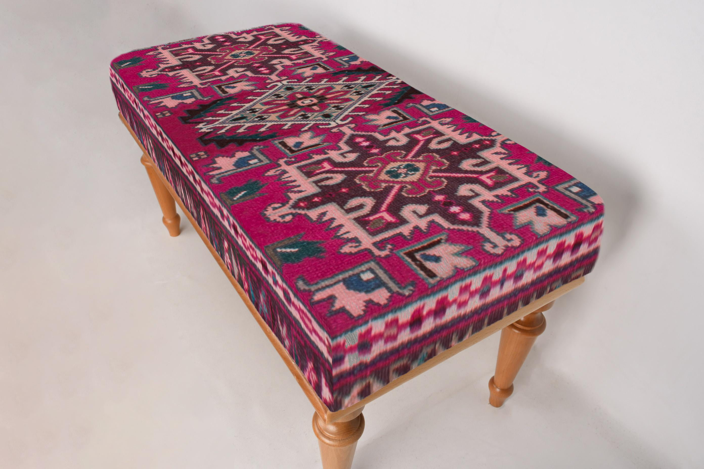 Dakota Fields Frontdoor Bench, Vanity Bench, Sitting Bench, Bohemian ...