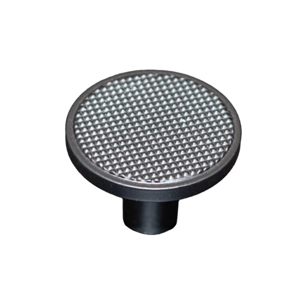 Salo Twin Knurl 1 1/8" Diameter Circle Knob | Wayfair