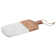 Metro Lane Rectangle White Marble And Acacia Wood Paddle Board ...