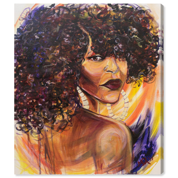 East Urban Home Marissa Anderson - Phenomenal Woman - Wrapped Canvas ...