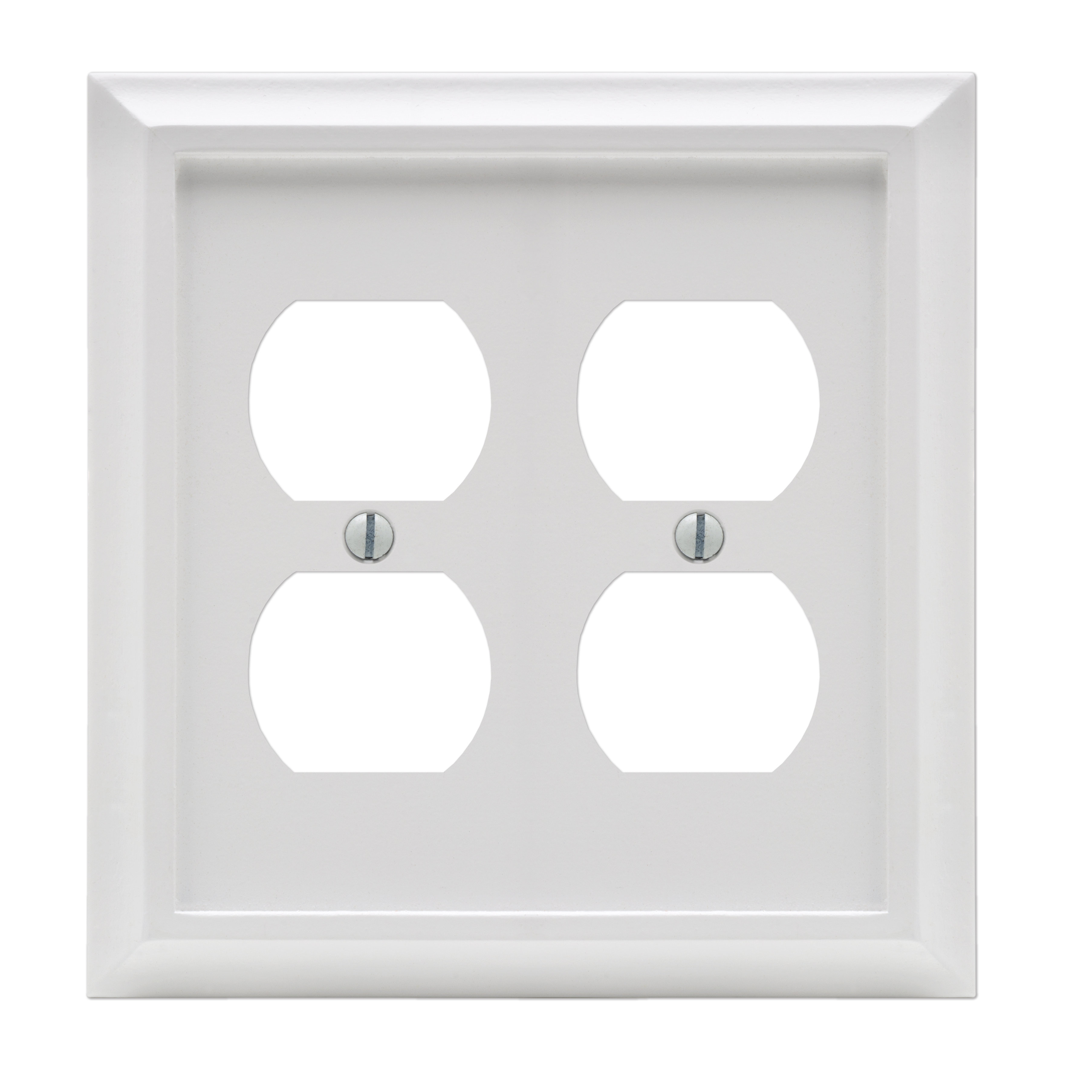 AmerTac Deerfield 2-Gang Duplex Outlet Wall Plate | Wayfair