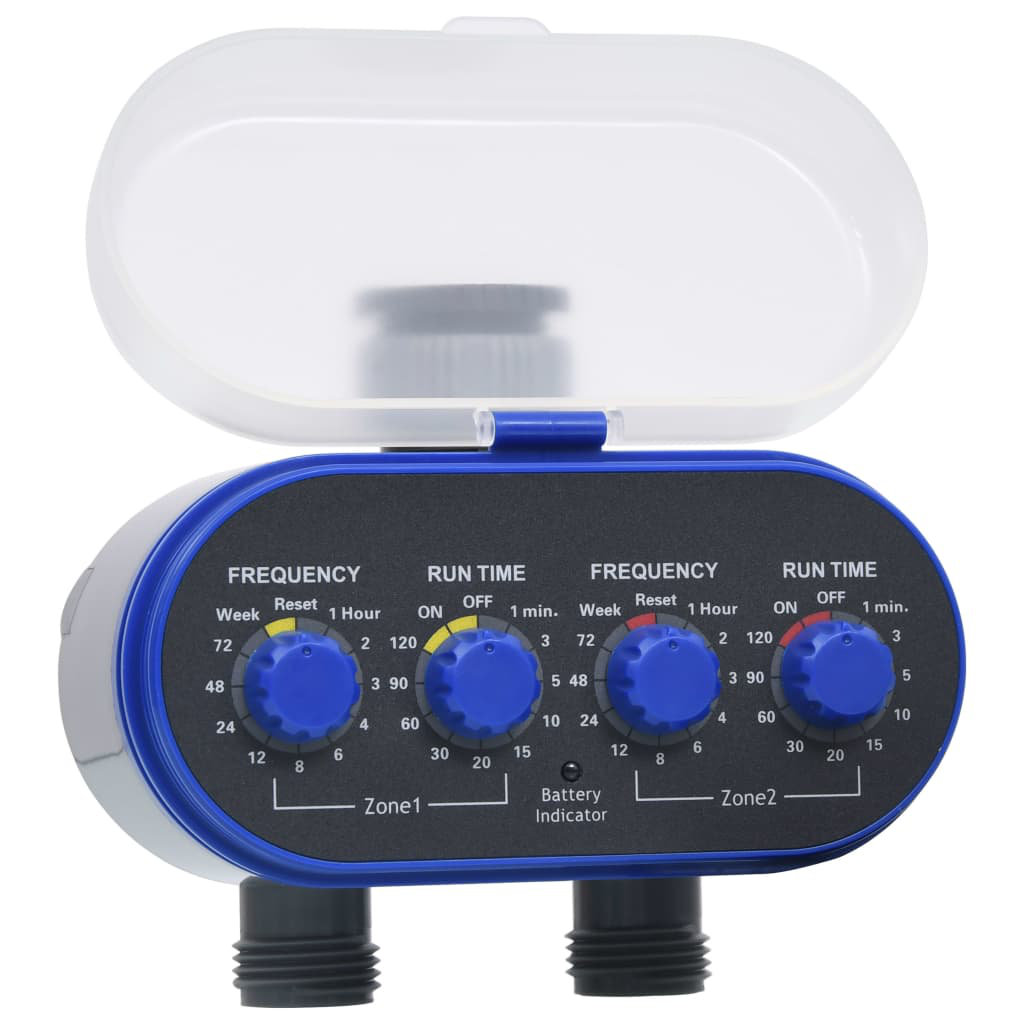 VidaXL Double Outlet Water Timer with Ball Valves | Wayfair