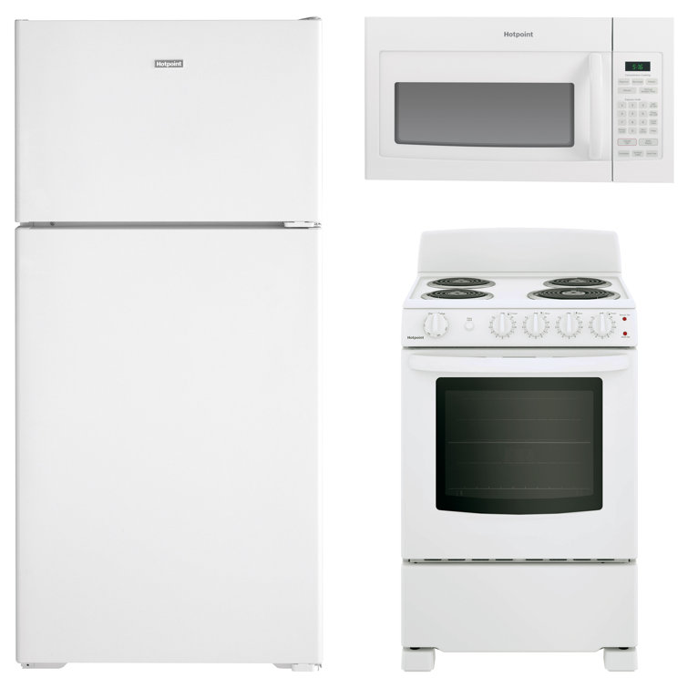hotpoint microwave   white