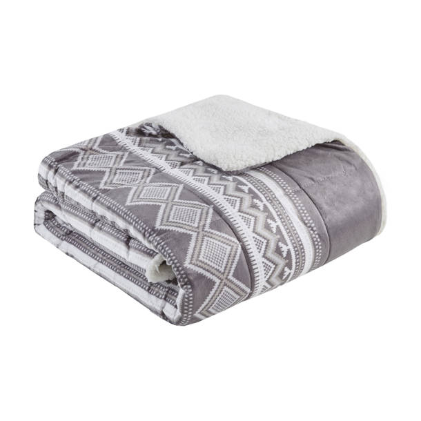 Woolrich Teton Embroidered Plush Quilt Set & Reviews | Wayfair