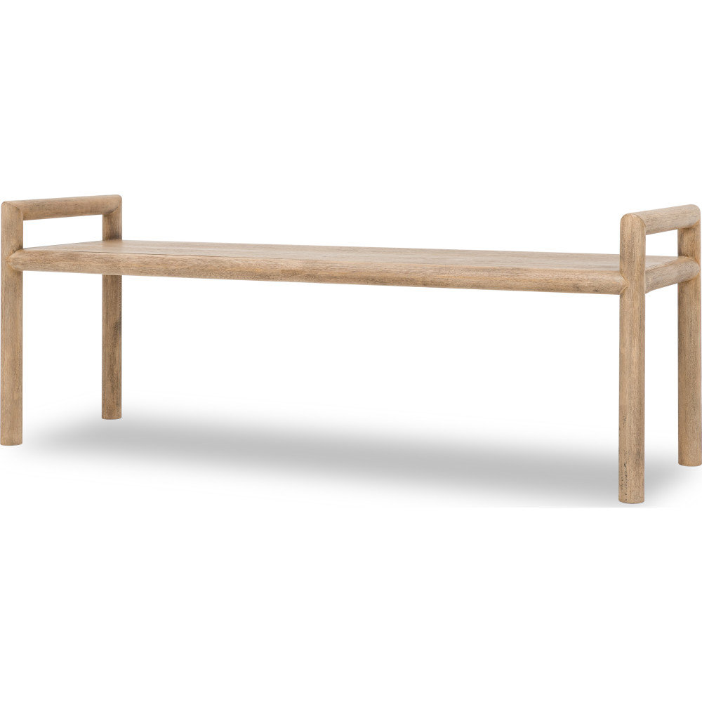 Wade Logan® Callye Dorsey Wood Dining Bench | Wayfair